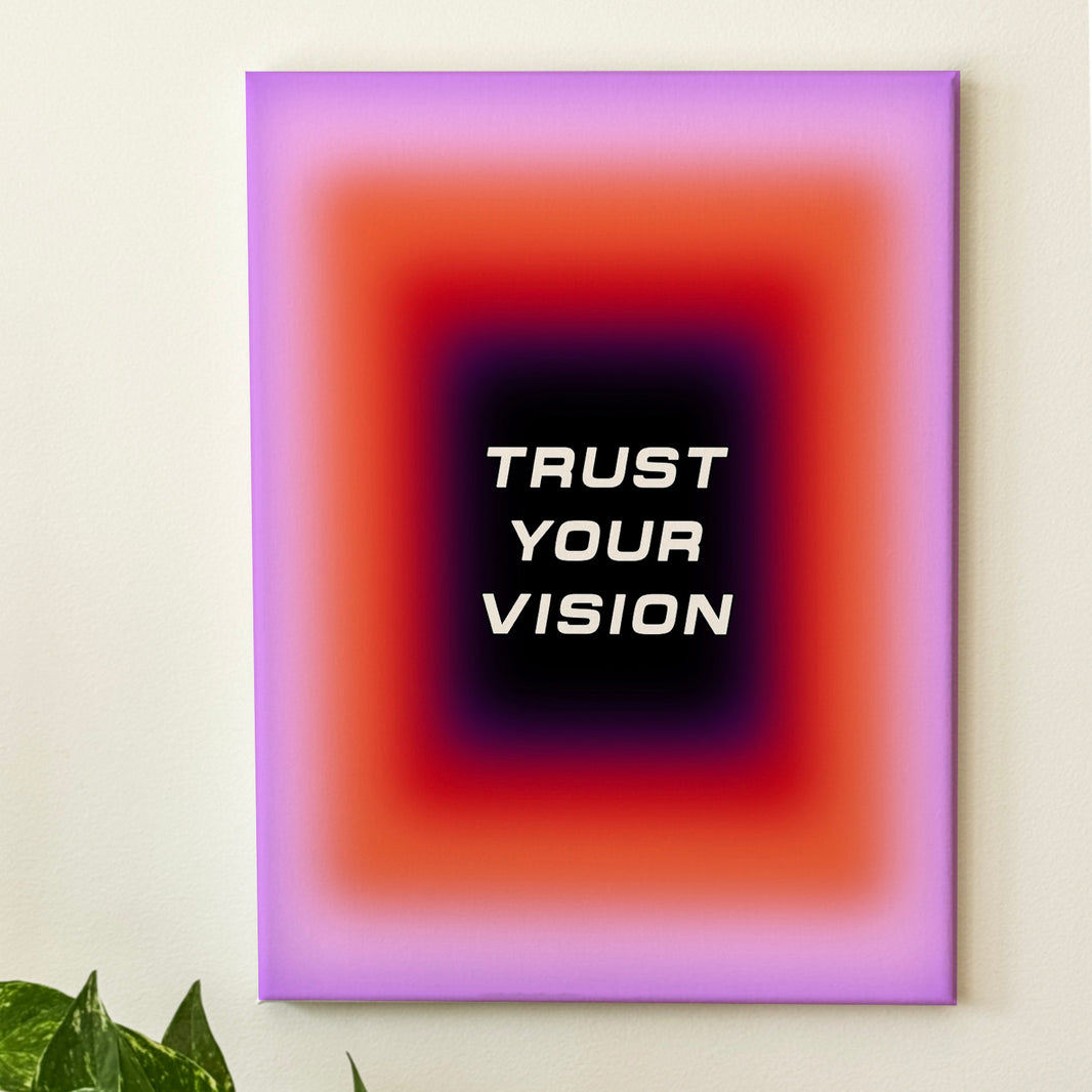 Positive affirmation Wall Art - Canvas, Home Decor, Art print – Golden ...